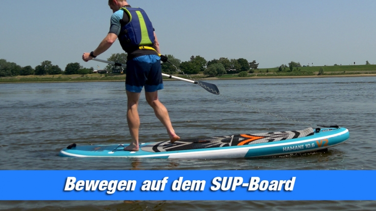 Tipps & Tricks zum Bewegen auf dem SUP-Board - SUP Center