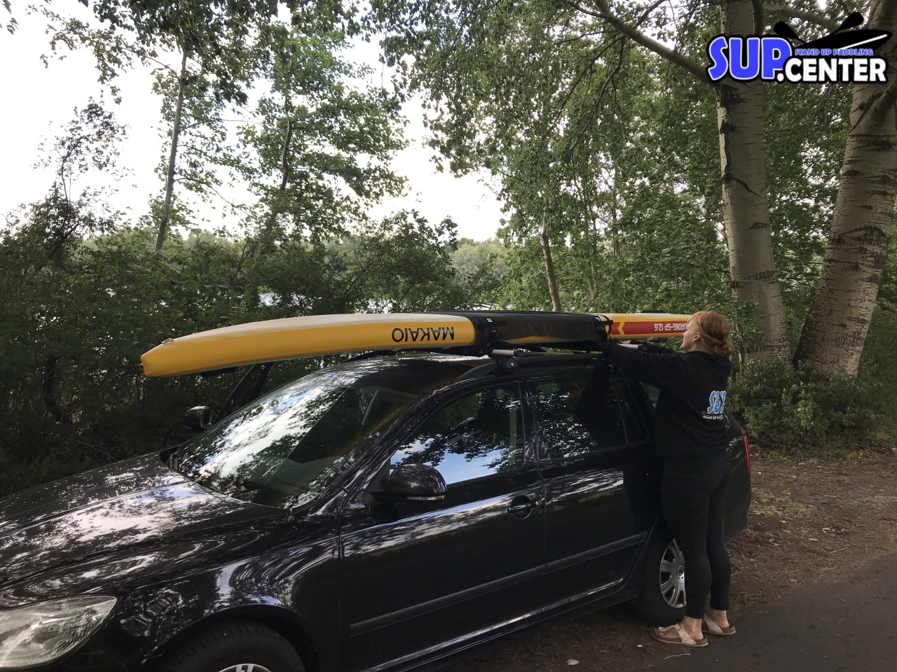 Anleitung: SUP-Board auf dem Autodach transportieren - SUP Center