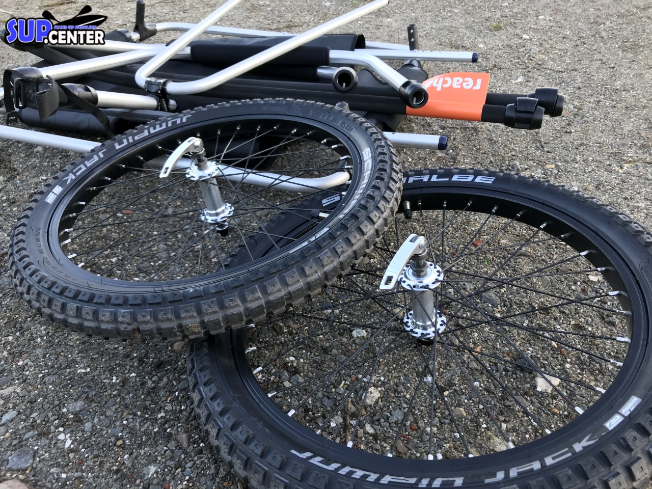 reacha - Der beste Fahrradanhänger zum Transport von SUP-Boards? - SUP ...