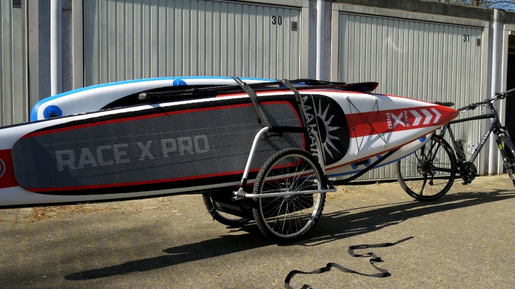 reacha im Test - Einer der BESTEN Fahrradanhänger für Stand-Up Paddler ...