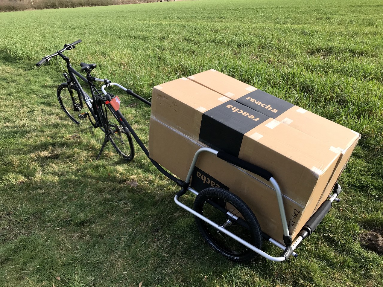 reacha im Test - Einer der BESTEN Fahrradanhänger für Stand-Up Paddler ...