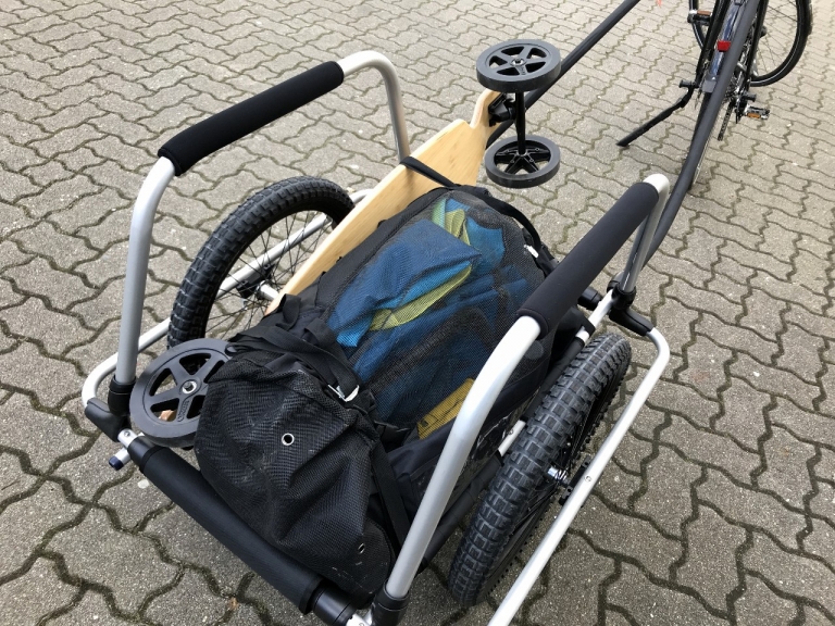 reacha im Test - Einer der BESTEN Fahrradanhänger für Stand-Up Paddler ...
