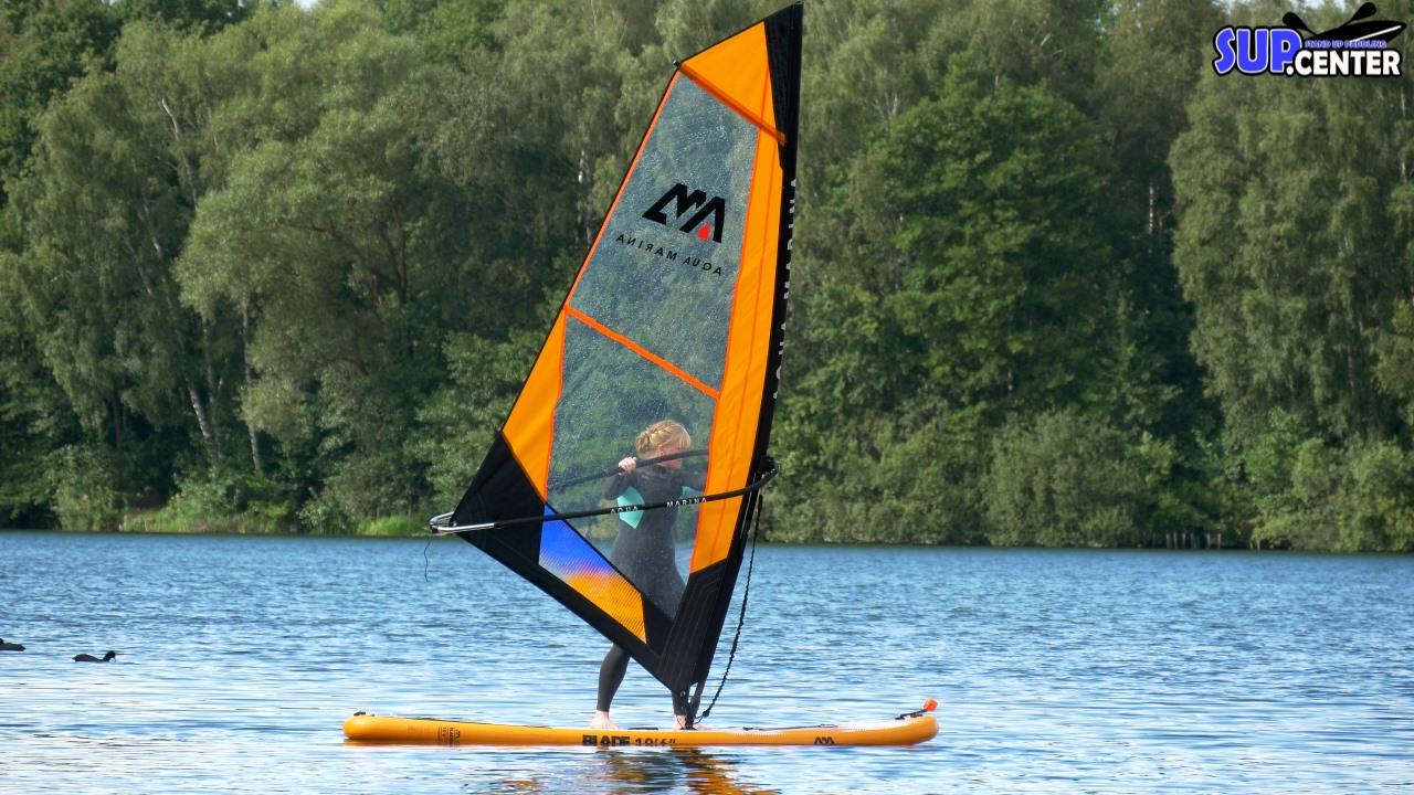 Wind-SUP: Die ersten Erfahrungen mit iSUP und Segel beim Windsurfen ...