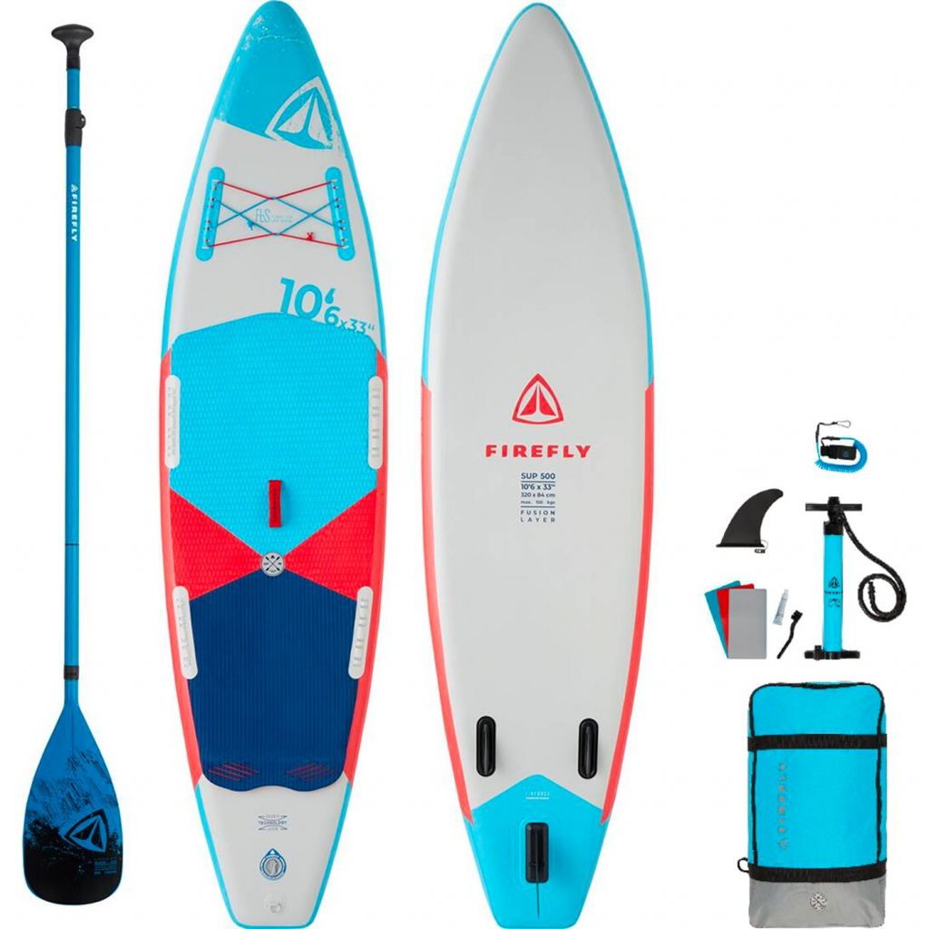 Intersport FIREFLY SUP-Set 500 Fibreglas 10'6" im Test - SUP Center